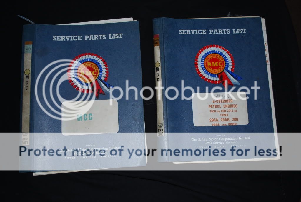 BMC Service Parts Lists and Workshop Manual (MGC) : MGC Forum : The MG ...
