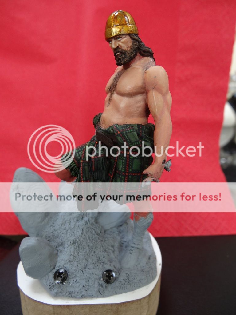 WIP - Pegaso Medieval Highlander | planetFigure | Miniatures